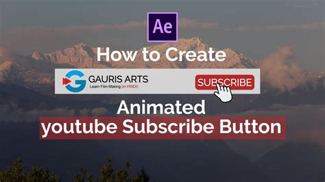 Youtube Subscribe Button Animation Free Download Free Template Gauris Arts YouTube