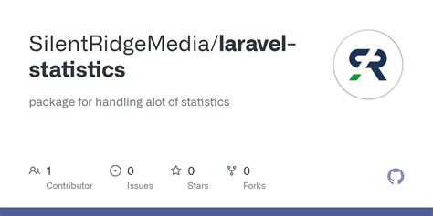 Github Silentridgemedialaravel Statistics Package For Handling Alot