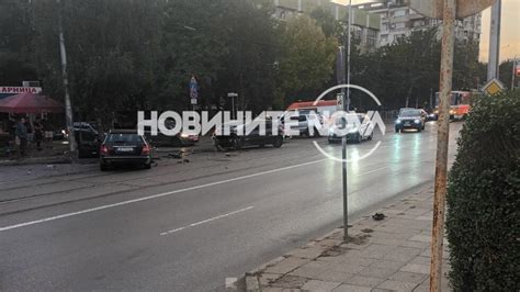 Катастрофа предизвика огромно задръстване в София СНИМКИ Nova