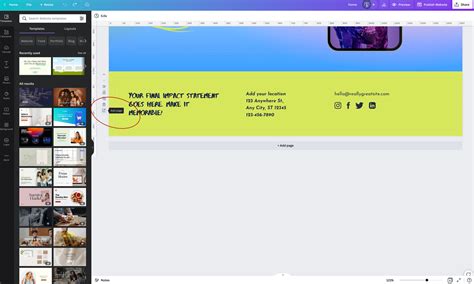 How To Use Canva To Build A Responsive Website For Free