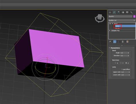 bend modifier axis autodesk community
