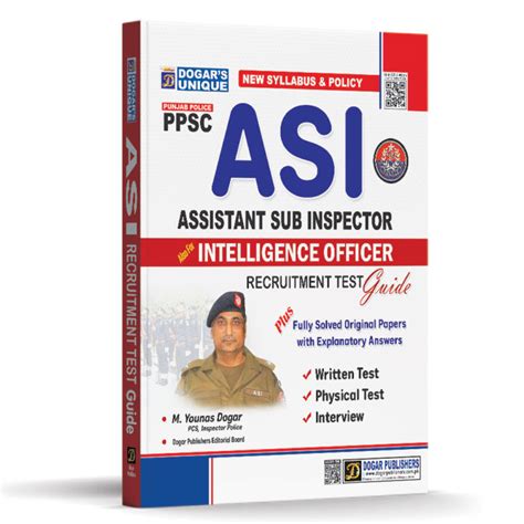 Asi Recruitment Test Guide Intelligence Officer And Ppsc Asi