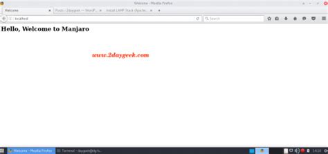 Install Lamp Stack Apache Mariadb Php Phpmyadmin On Arch Linux