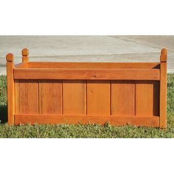 6 Ft W X 3 Ft D Cedar Garden In A Box Redwood Planter Boxes