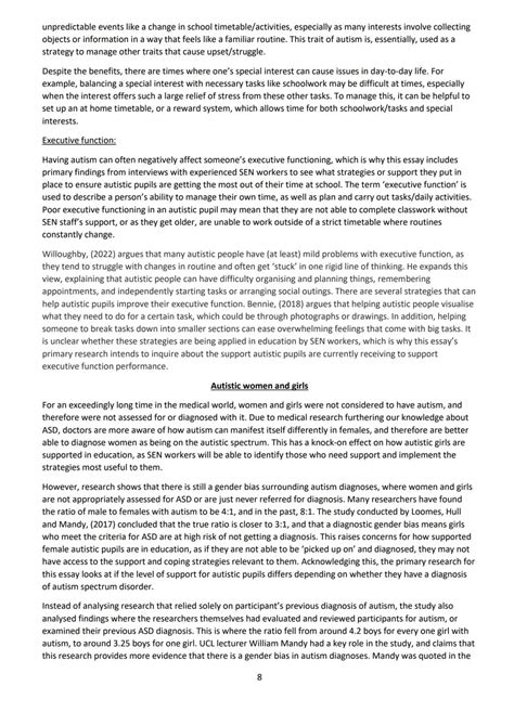 Awesome Epq Examples And Tips For Students With Autism Other As Pdf