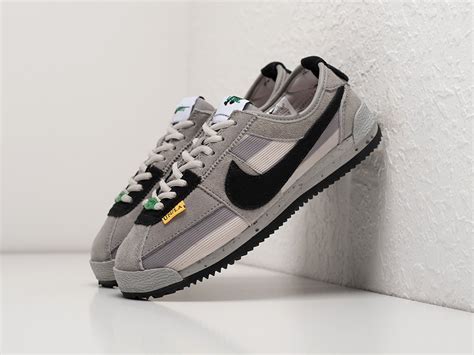 Купить Кроссовки Union x Nike Cortez Nylon цвет Серый купить по цене ...