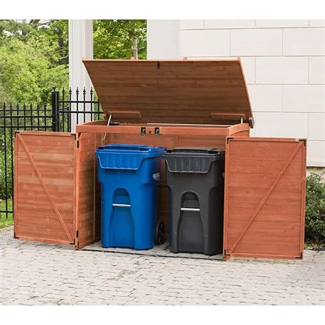 Best Outdoor Garbage Can Storage Sheds And Enclosures