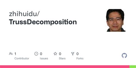 Github Zhihuidu Trussdecomposition