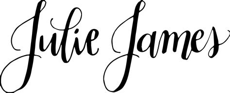 The Name Julie In Cursive