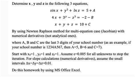 solved a 0 ﻿b 1 ﻿c 3please do by using ms excel please