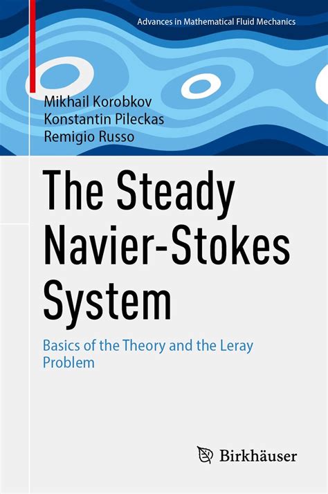 The Steady Navier Stokes System Ebook By Mikhail Korobkov Epub Book