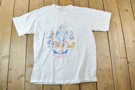 Vintage 1990s Walt Disney World 30th Anniversary Promo T Shirt 90s