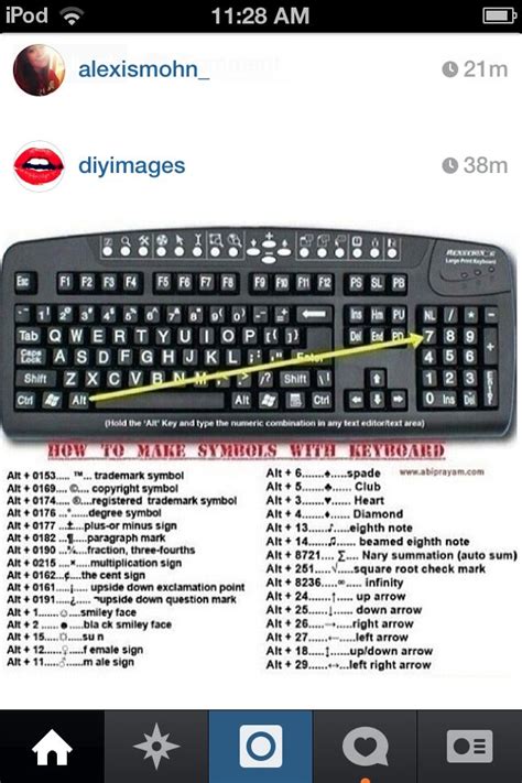 Key Board Secrets Keyboard Symbols Life Hacks Useful Life Hacks