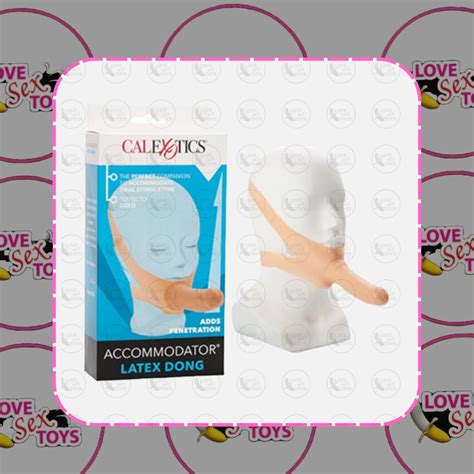 Acomodador Latex Dong Cód 232020 Love Sex Toys