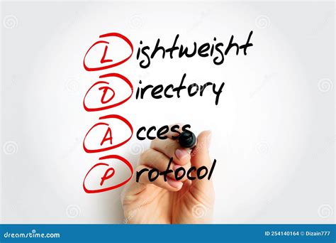 Ldap Lightweight Directory Access Protocol Is An Open Vendor Neutral