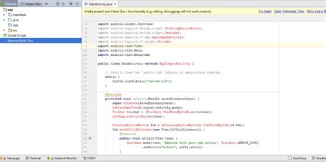 Fail To Create New Android Ndk Project Stack Overflow
