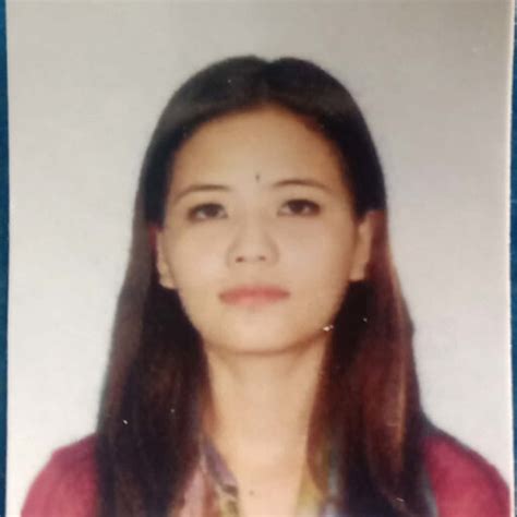 Anudha Lepcha Phd Student Mizoram University Aizawl Department