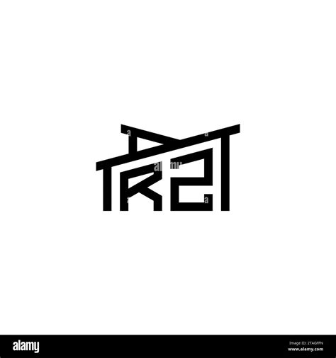 RZ Initial Letter In Real Estate Logo Concept Eps RZ Initial Letter In Real Estate Logo Concept