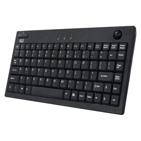 Adesso Black Mini Trackball Keyboard Each Delivery Or Pickup Near Me