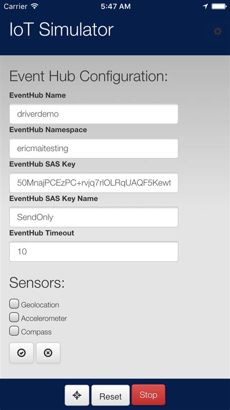 Cordova Iot Simulator Ise Developer Blog