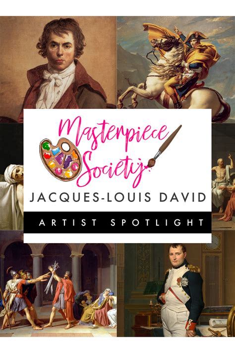 Jacque Louis David Spotlight Packet Masterpiece Society