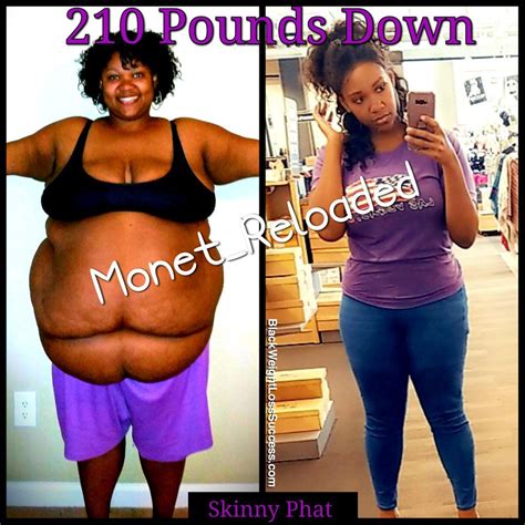 Monet Before And After She Lost More Than 200lbs She Recently Had A