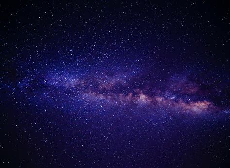 Galaxy Starry Night Sky Background Free Photo Rawpixel
