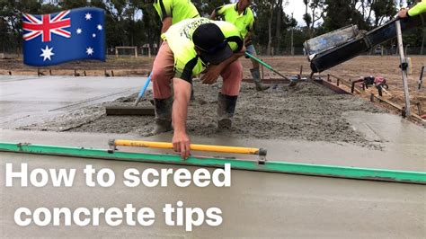 How To Concrete Screed At Alan Fortune Blog