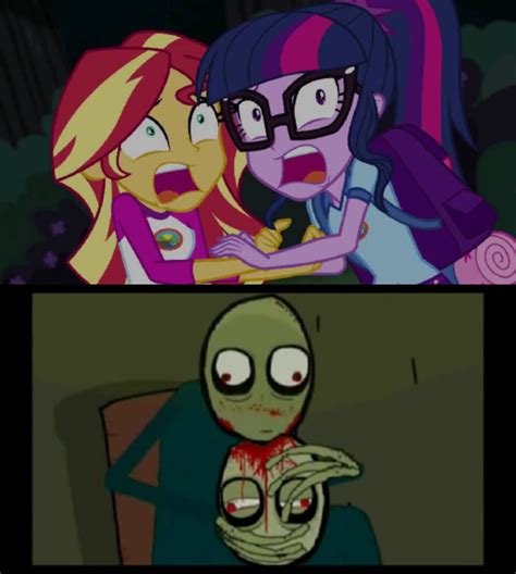 Salad Fingers Scared Sci Twi And Sunset By Aoandfredfan777 On Deviantart
