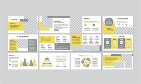 비즈니스 슬라이드 프레젠테이션 템플릿 스톡 일러스트 미국 슬라이드 쇼 프리젠 테이션 소프트웨어 템플릿 슬라이드 재생 장비 슬라이드 쇼 단일 이미지에 대한 스톡 벡터 아트 및
