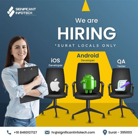 significant infotech on linkedin hiring hiring hiring android