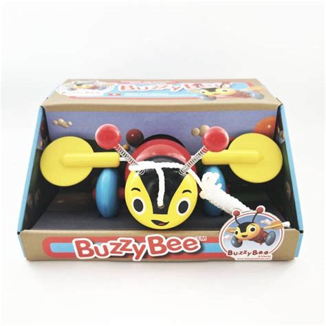 Buzzy Bee Pull Along Toy Kiwi Shop