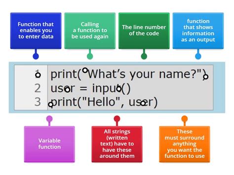 Python Input Labelled Diagram