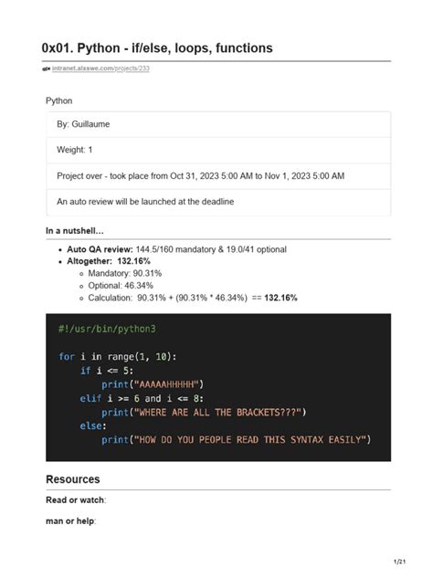 0x01 python ifelse loops functions pdf pointer computer