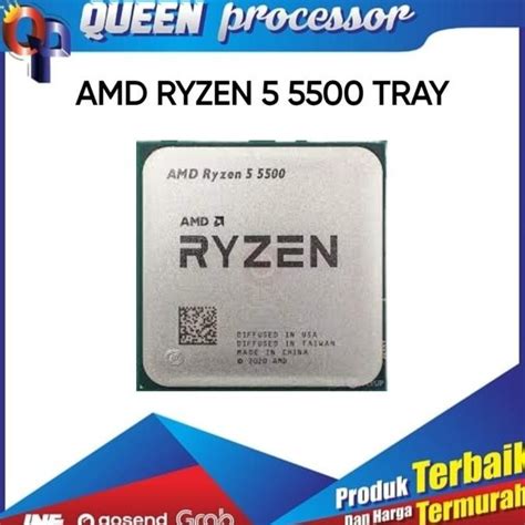 Jual Processor Amd Ryzen 5 5500 36ghz Tray Shopee Indonesia