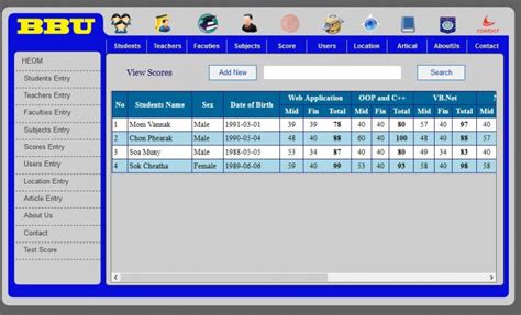 College School Management System Php Mysql Source Code I Want Source