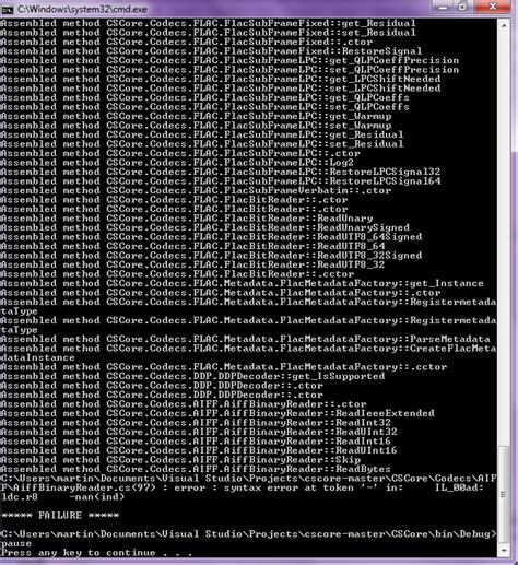 Ilasm Exit Code 1 · Issue 408 · Filoe Cscore · Github