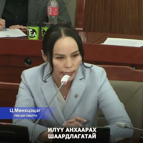 Ц Мөнхцэцэг Жагсаал цуглааныг бүртгүүлдэг тогтолцоог халах хэрэгтэй Youtube