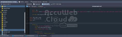 Setup Nginx Server Security Configuration With Accuwebcloud