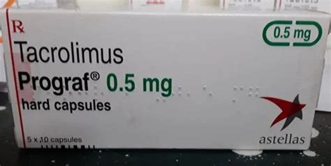 Prograf Capsules 0 5 Mg At Rs 1080 Box टैक्रोलिमस कैप्सूल In Delhi