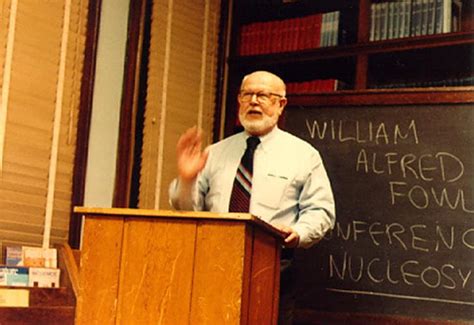 14 Mars 1995 William Fowler Scientifique Nucléaire Et Astrophysicien