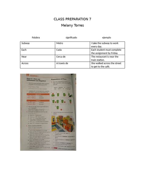 Class Preparation 7 Pdf
