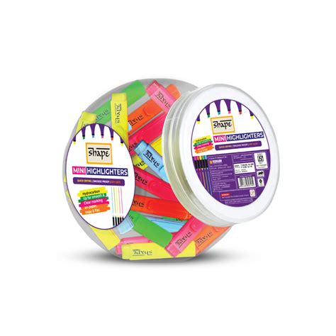 Mini Highlighter Shape