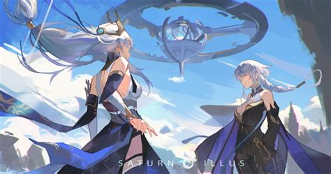 Saturn Saturn Illus Aether Gazer Absurdres Character Request