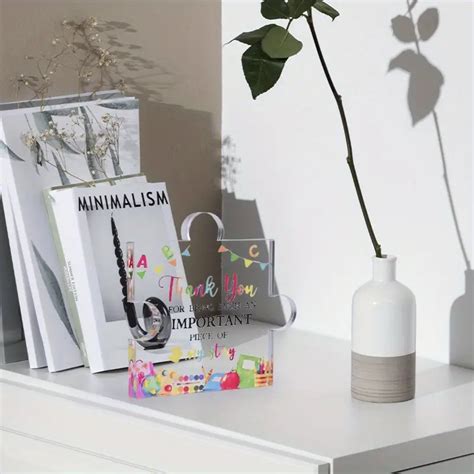 Скъпоценен подарък за учител Акрилна преспапие идеален Temu Bulgaria