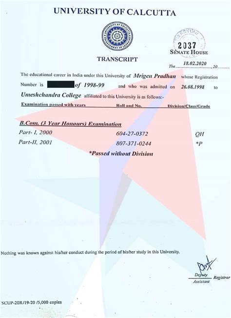 Calcuttauniversitytranscripts Getting Transcripts Made Fast And