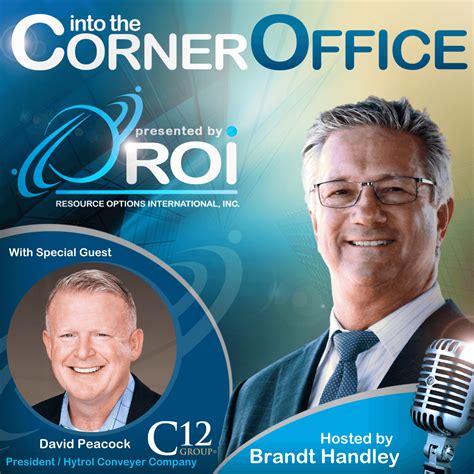 David Peacock President Hytrol Conveyor Company Roi Podcast Episode