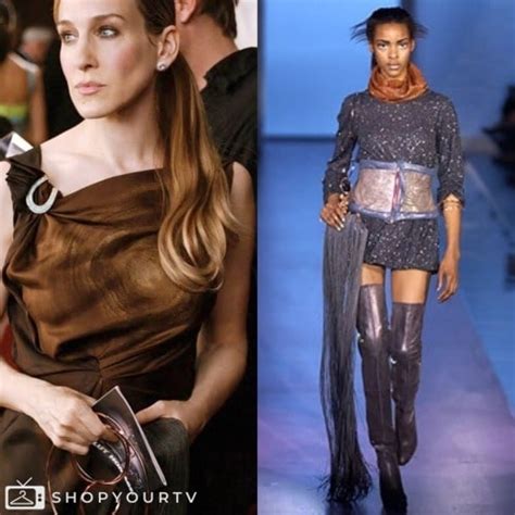 Sex And The City Season 6 Episode 5 Carries Fringed Bag Shop Your Tv