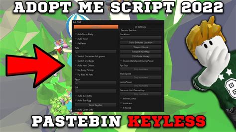 Best Adopt Me Script 2022 Pastebin Keyless Youtube