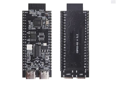 ESP32 S2 Dual USB Port Development Kit With NeoPixel LED By VICHARAK IBOTS